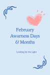 February Awareness Days & Months